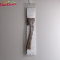 China 11 X 52cm Packaging Boxes For Hair Extensions Hanger Button Plastic Bags for sale