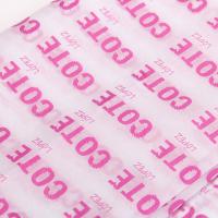 China Custom Logo Printing 17gsm Tissue Paper For Cosmetic Brand E-Commerce Packaging for sale