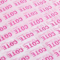 China Custom Logo Printing 17gsm Tissue Paper For Cosmetic Brand E-Commerce Packaging for sale