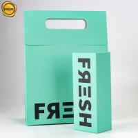 China Custom Gift Bag Paper Bag Custom Design Green Sunglasses Paper Bag for sale