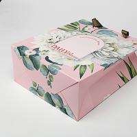 China Hot Stamping Logo Matte Paper Bag Shopping Colorful Bag With Cotton String​ for sale