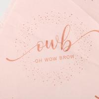 China 17gsm Personalized Gold Logo Printed Tissue Paper For Beauty Packaging for sale