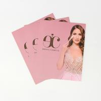 China 350gsm Personalized Rose Gold Logo Paper Thank You Card For E Commerce Packaging for sale