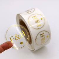 China Clear Plastic Cosmetic Transparent Vinyl Sticker Paper Printing for sale
