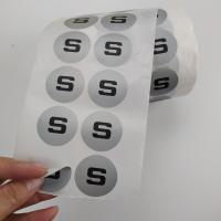 China Printing Size Round Self-adhesive Sticker Label for Clothing for sale