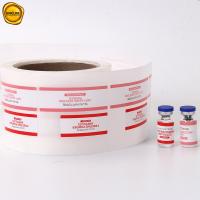 China Personalized White Plastic Sticker Labels Bottle Labels For Essential Oil Cosmetic for sale