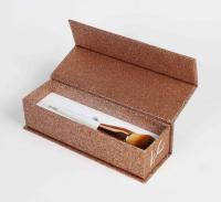 China Rose Gold Cosmetic Makeup Brush Packaging Cosmetic Gift Box Cardboard for sale