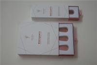 China Custom Luxury Drawer Style Paper Cosmetic Packaging Box For Lashes Or Makeup Brush for sale