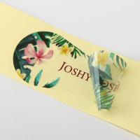 China 11cm Clear Vinyl Stickers Hygienic Self Adhesive Printer Paper For Swimwear for sale