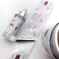 China White Plastic Bottle Sticker Labels Packaging Labels For Essential Oil for sale