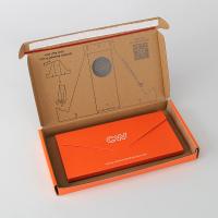 China Colorful Design Self Adhesive Tear-Off Strip Ecommerce Shipping Boxes Custom Logo Mail Shipping Box for sale