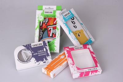China Phone Case Box Electronics Packaing Box Custom Retail Blister Packaging Box for sale