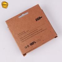 China Wholesale Logo Customized Hanging Electronic Products Usb Data Cable Retail Packaging Paper Box for sale