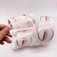 China 44mm Custom Plastic Product Sticker Printing Labels On Sticker Paper ISO9001 for sale