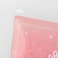China Custom Women Pvc Plastic Cosmetic Zipper Bag Transparent Makeup Bag Toiletry Bag for sale