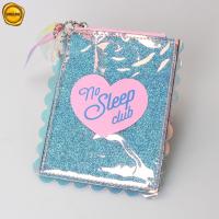 China Luxury Elegant PVC Bag Holographic Laser Plastic Ziplock Bag For Clothing/Holographic Make Up Bag With Metal Zipper for sale