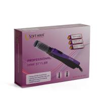 China Custom Hair Styler Packaging Box Rollers Divider Curler Gift Box Hair Styler Packaging Box for sale