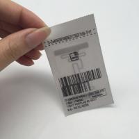China 1.63 X 0.63in RFID Tag Sticker Fabric Custom Care Labels For Clothing for sale