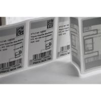 China Garments Packaging RFID Tag Sticker Tags For Clothes Impinj Monza for sale