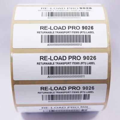 China 0.63in Apparel Barcode Sticker Printing Label RFID Price Tag for sale