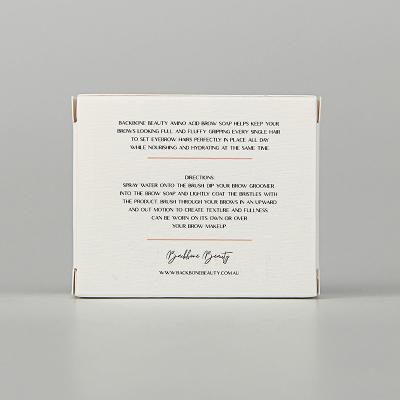 China 135mm White Skincare Packaging Box for sale