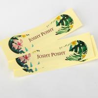 China 3.8cm Waterproof Clear Vinyl Stickers for sale