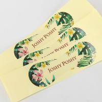 China 3.8cm Waterproof Clear Vinyl Stickers for sale