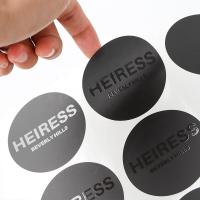 China 1in Matte Paper Sticker Labels for sale