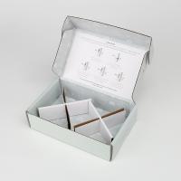 China Custom Logo Currugated Paper Shipping Packaging Box For Cosmetic for sale