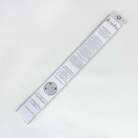 China Custom Clear PVC Plastic hair extensions bags packaging With Snap Fastener for sale