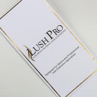 China Custom Clear PVC Plastic hair extensions bags packaging With Snap Fastener for sale