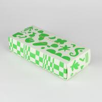 China Green Printing Base And Lid Box Soy Candle Gift Box Packaging for sale