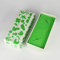 China Green Printing Base And Lid Box Soy Candle Gift Box Packaging for sale