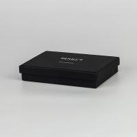 China Custom Black Perfume Packaging Box Set Luxury Perfume Sample Box for sale