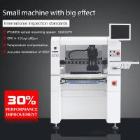 China Charmhigh CHM-550 Desktop SMT 4 Head Table Top 0201l Pick And Place Pcb Machine for sale