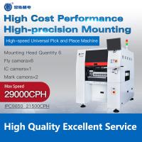 China CHM-860 SMT High Speed Automatic 6 Head Led Chip Smd Mounting Machine for smt for sale