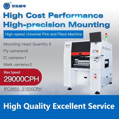 China CHM-860 SMT High Speed Automatic 6 Head Led Chip Smd Mounting Machine for smt for sale