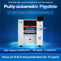 China CHM-860 SMT High Speed Automatic 6 Head Led Chip Pick And Place Machine For A Production Line for sale