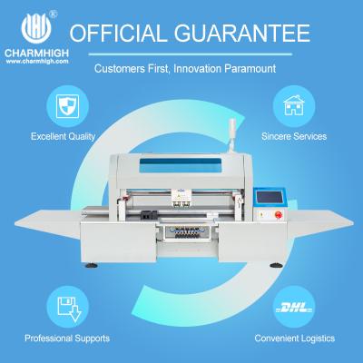 China CHM-T510LP4 1.2m PCB Board LED Light SMD Pick And Place Machine With Assembly Line for sale