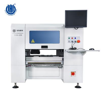 China CHM-650 universal high speed smt pick and place machine 4 head 0201 for sale