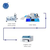 China Pick And Place PCB Machine SMD 29 Tape Feeding Stacks Built In Computer Manual for sale