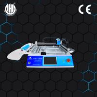 China Pick And Place PCB Machine SMD 29 Tape Feeding Stacks Built In Computer Manual for sale