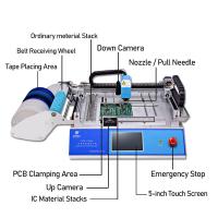 China Charmhigh CHM-T48VA Table Top Pick And Place Machine Camera Smt Led 2 Head for sale