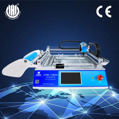 China LED Making Pcb Etching Machine Pick N Place Smt Feeder Chmt48va Desktop for sale