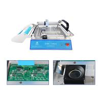 China 2 Head Desktop Manual Pick And Place Mounter Smt Smd Led Manual Operation for sale