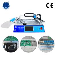 China 2 Head CHM-T48VA Smd Manual Small Led Pick And Place Machine PCBA Production Line for sale