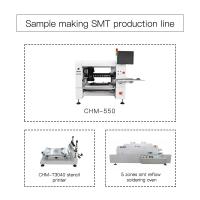 China SMT Pick and Place Machine with 4 Groups of Mounting Heads 4 Lndependent Servo Motor Control New Arrival CHM-550 for sale