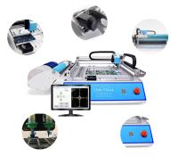 China High speed precision 2 head table top pick and place machine smt placement CHM-T36VB for sale