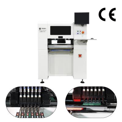 China Full Automatic Pick And Place SMT Machine CHM-751 SMT Feeder 0201 LED Making for sale