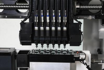 China Charmhigh CHM-751 Printed Circuit Board Mounting Pick And Place Machine 1596KG for sale